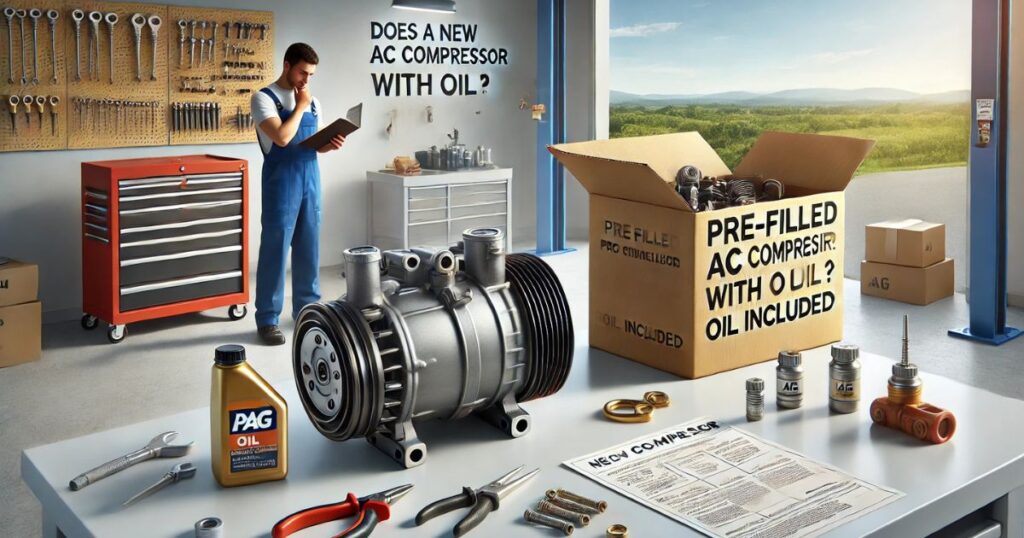 Does a New AC Compressor Come With Oil? - Wizaca